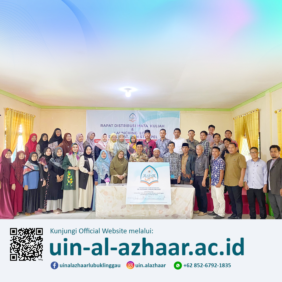 Launching Logo Baru Universitas Islam Nusantara Al-Azhaar Lubuklinggau ...
